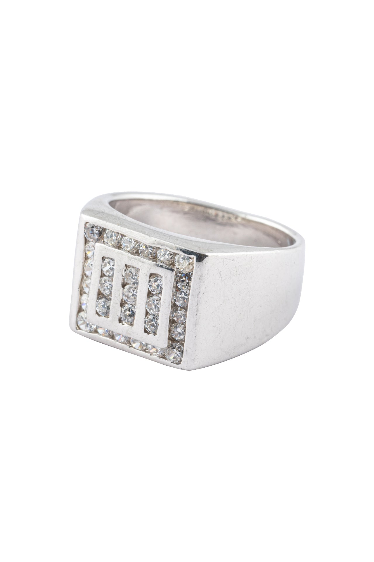 Optimus Men’s Silver Ring – Parman