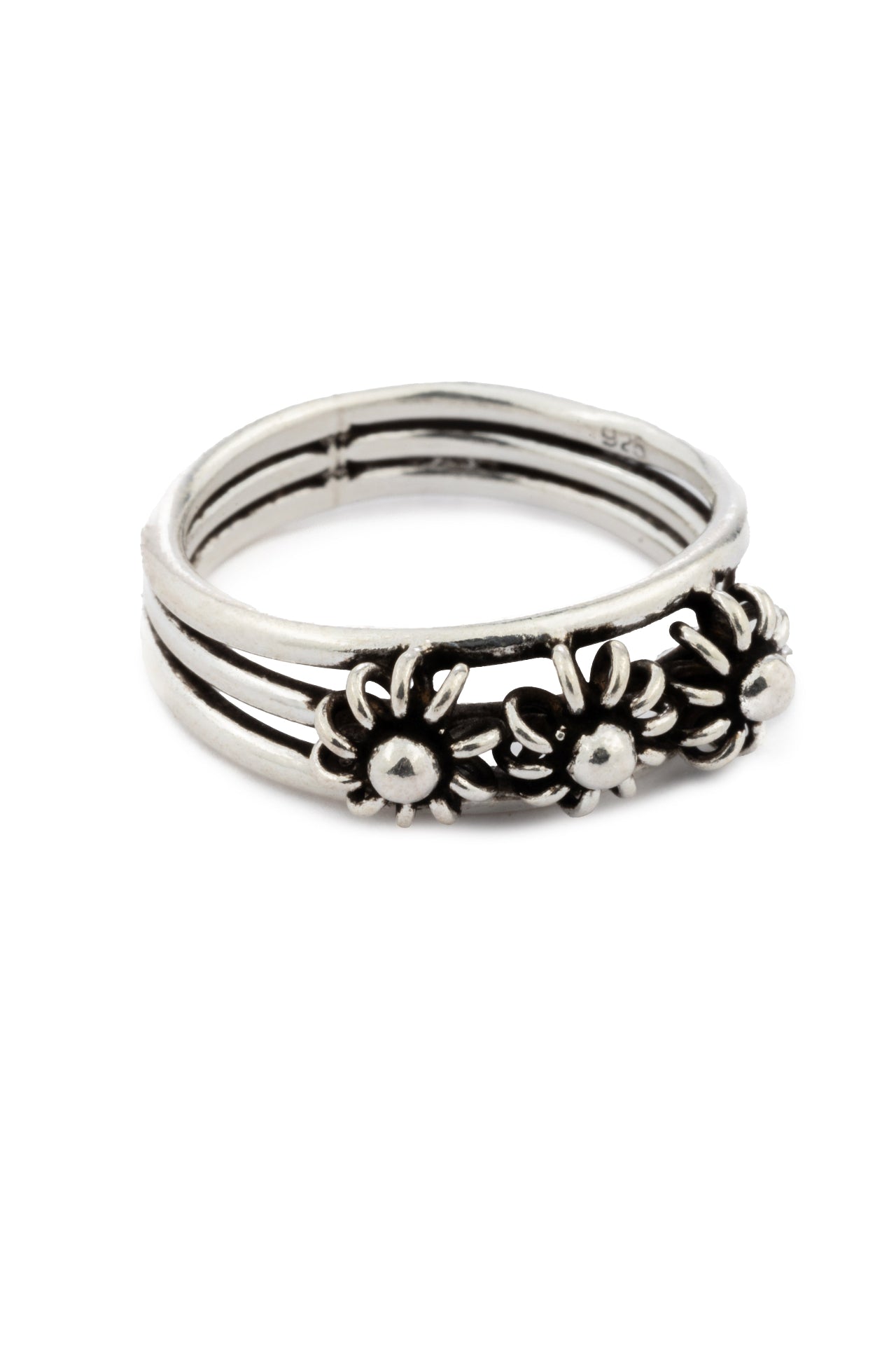 Eklavya Solar Silver Ring – Parman