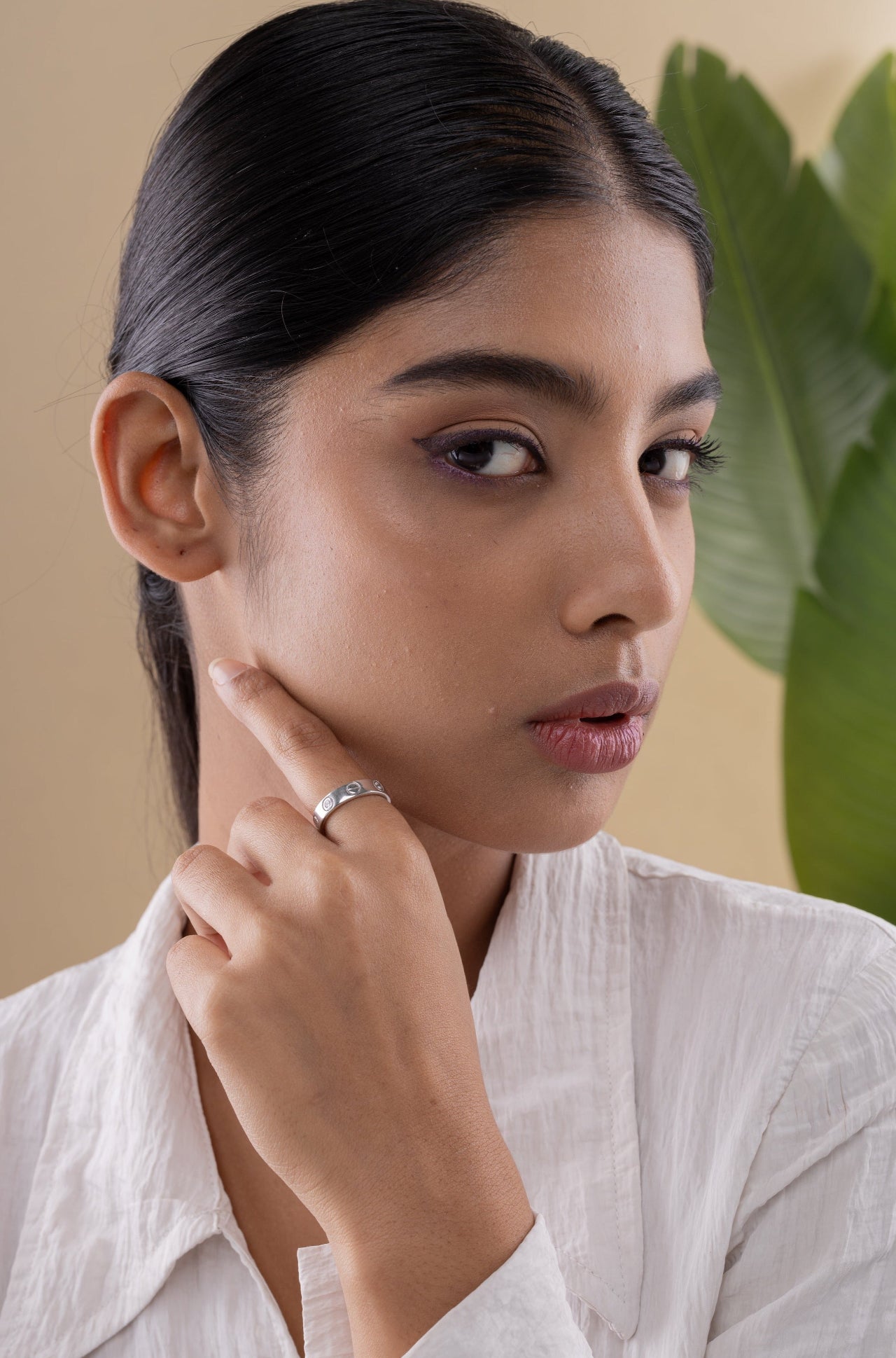 Quartet Sparkle Sterling Silver Ring – Parman