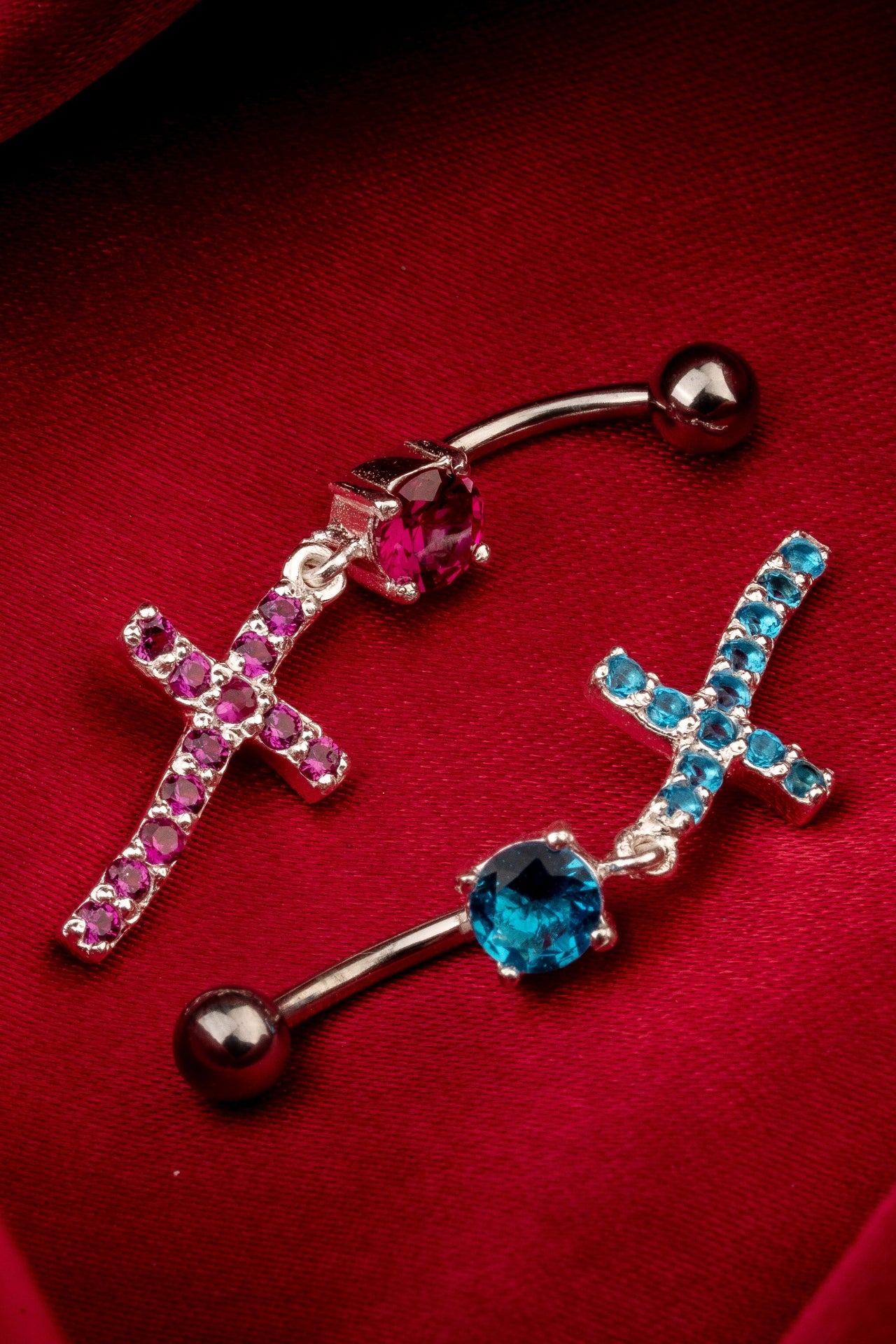 Radiant Cross Belly Button Ring – Parman