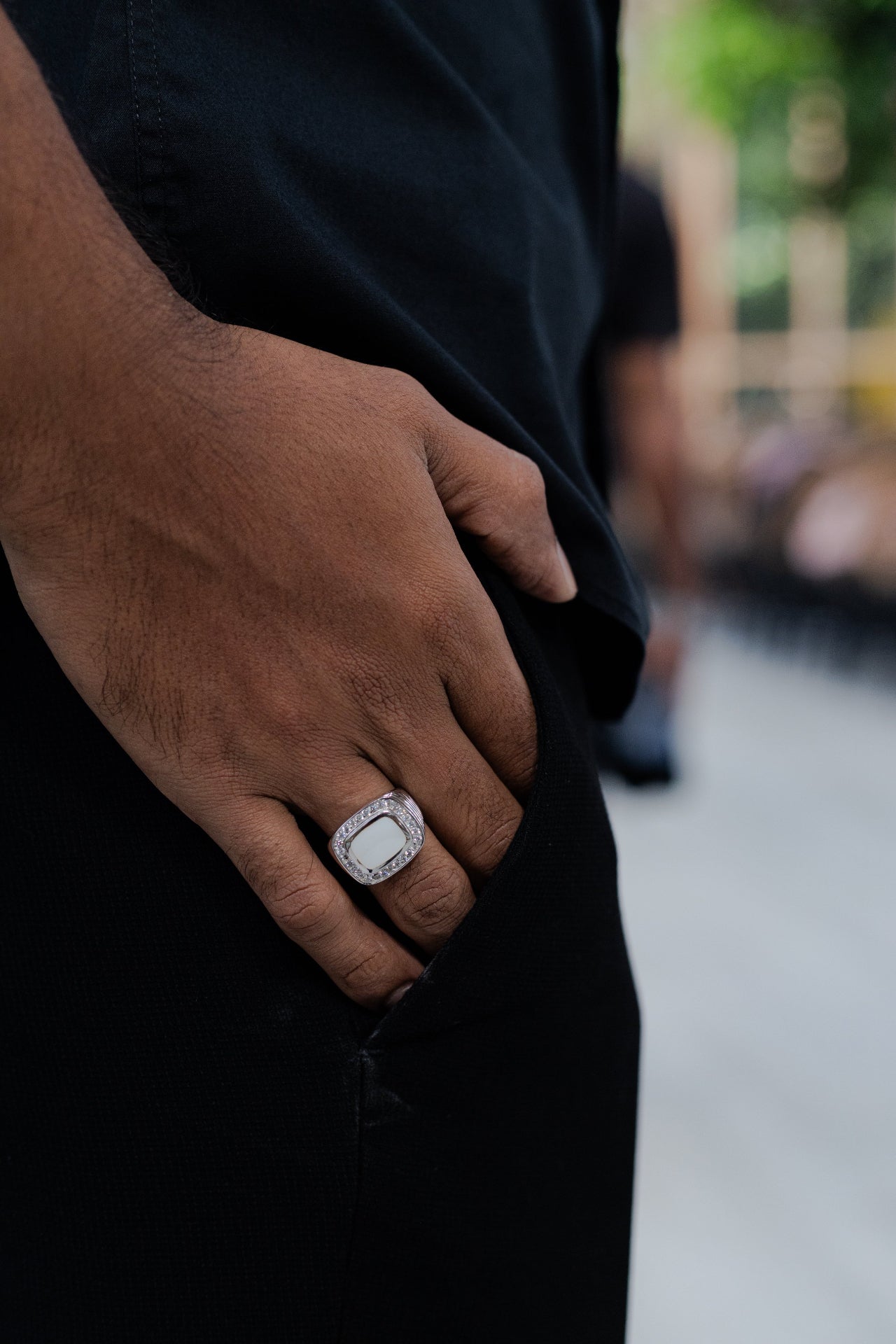 Albatross Men’s Silver Ring – Parman