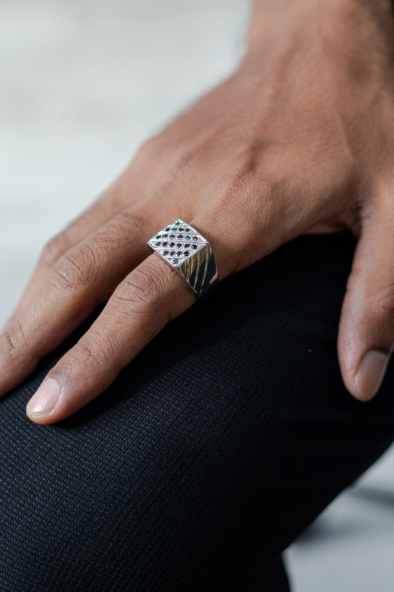 Ricardo Men’s Silver Ring – Parman