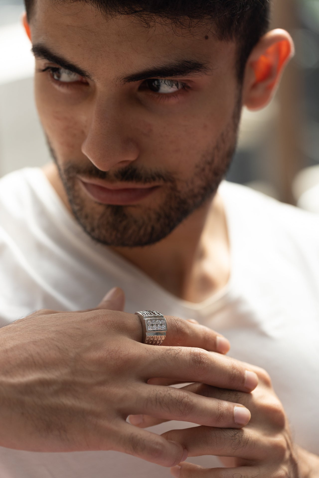 Regulus Men’s Silver Ring – Parman