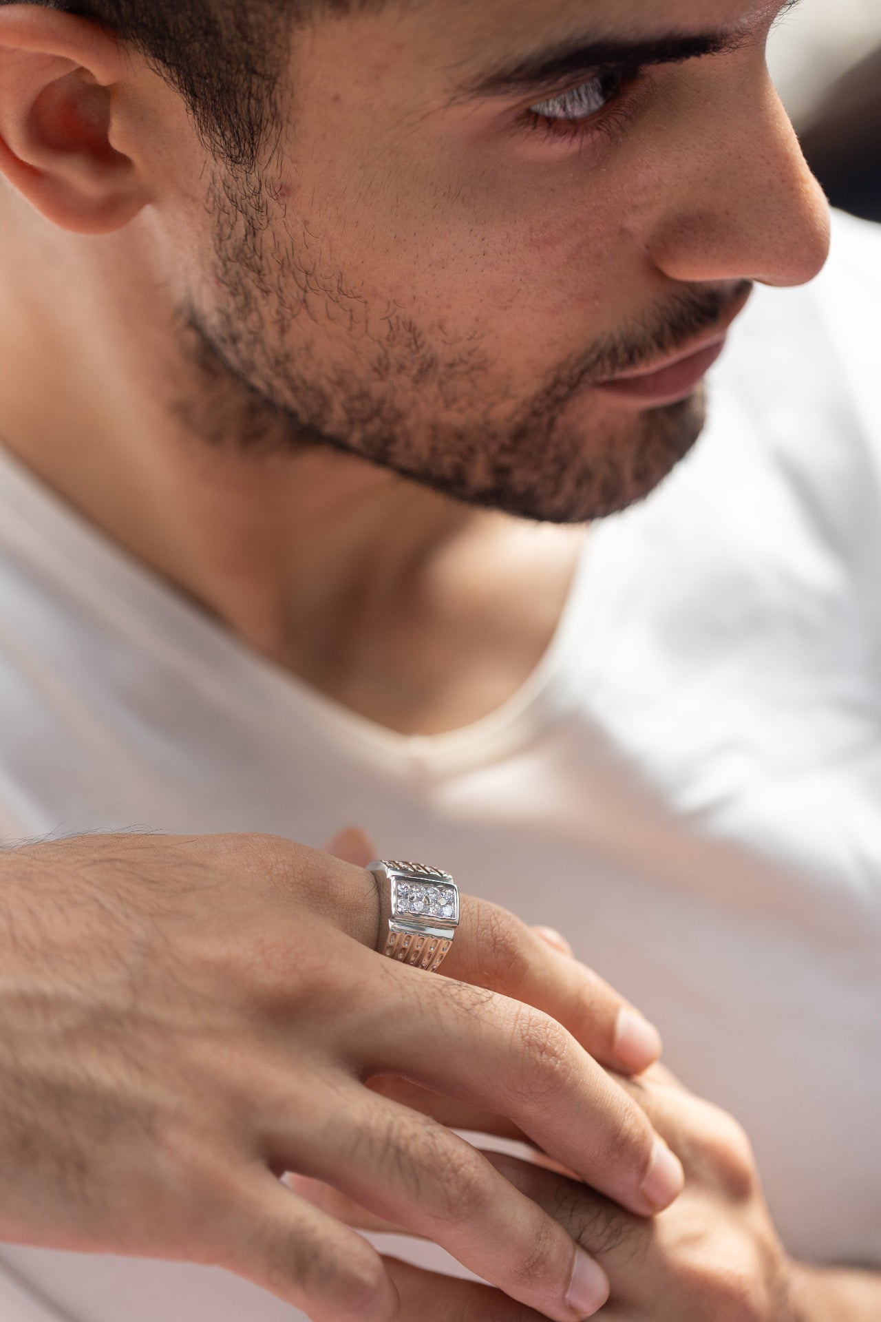 Regulus Men’s Silver Ring – Parman