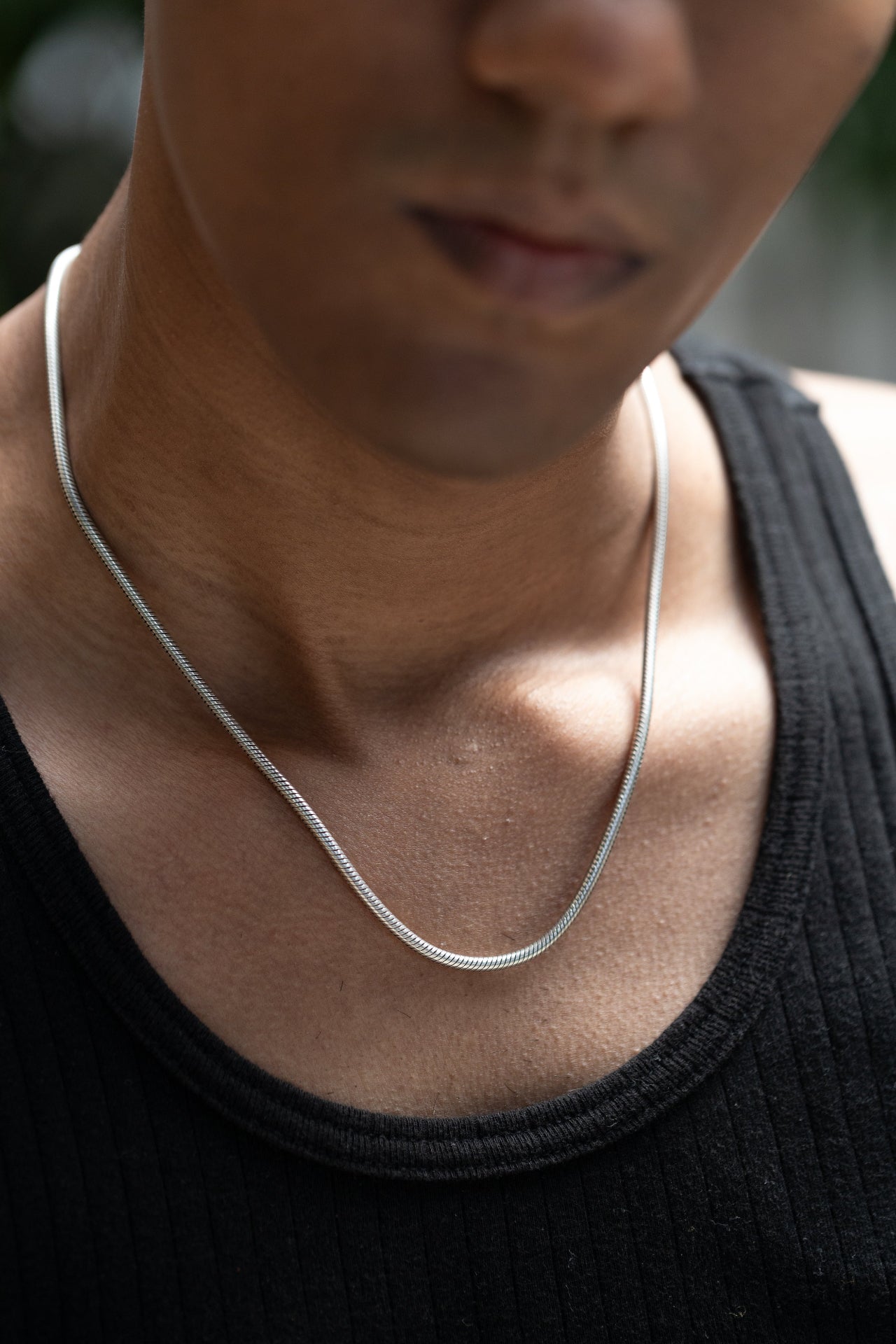 Hector Men’s Silver Snake Chain – Parman