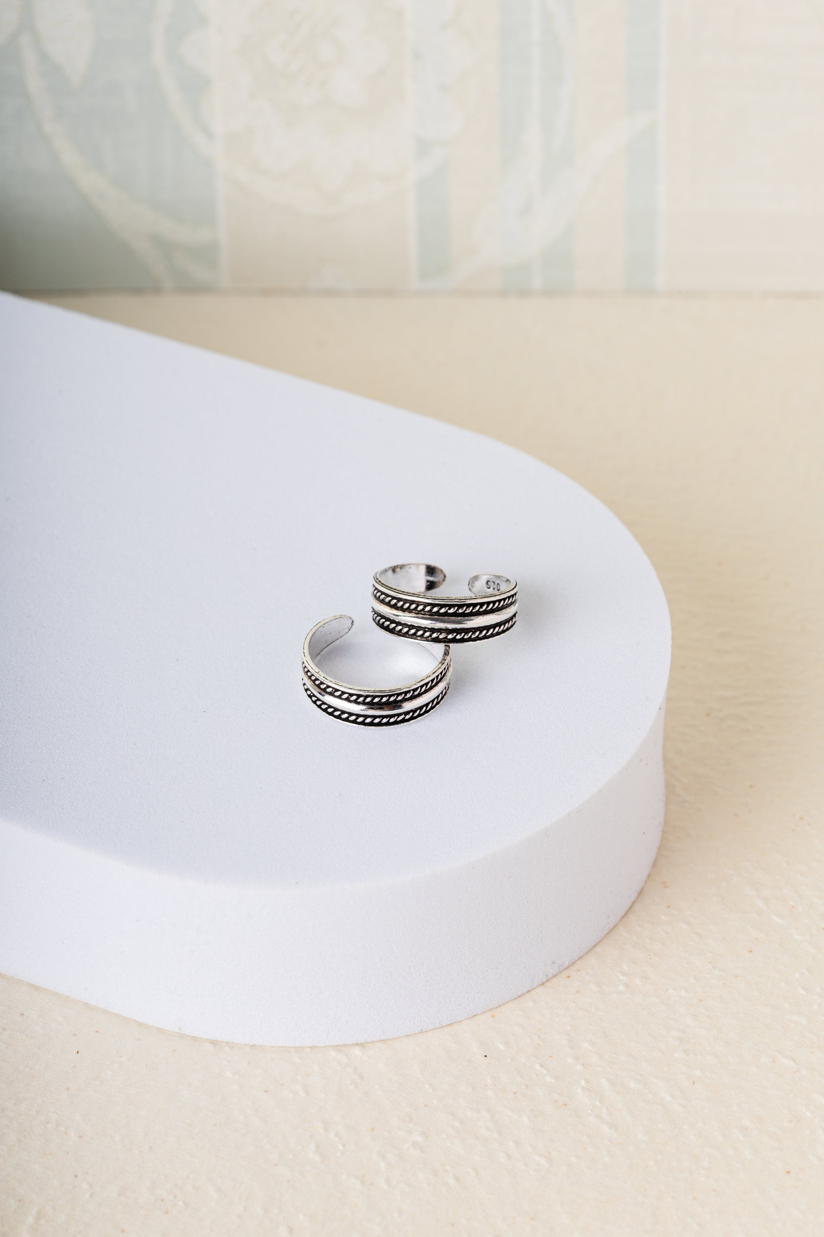 Chaya Silver Toe Ring – Parman