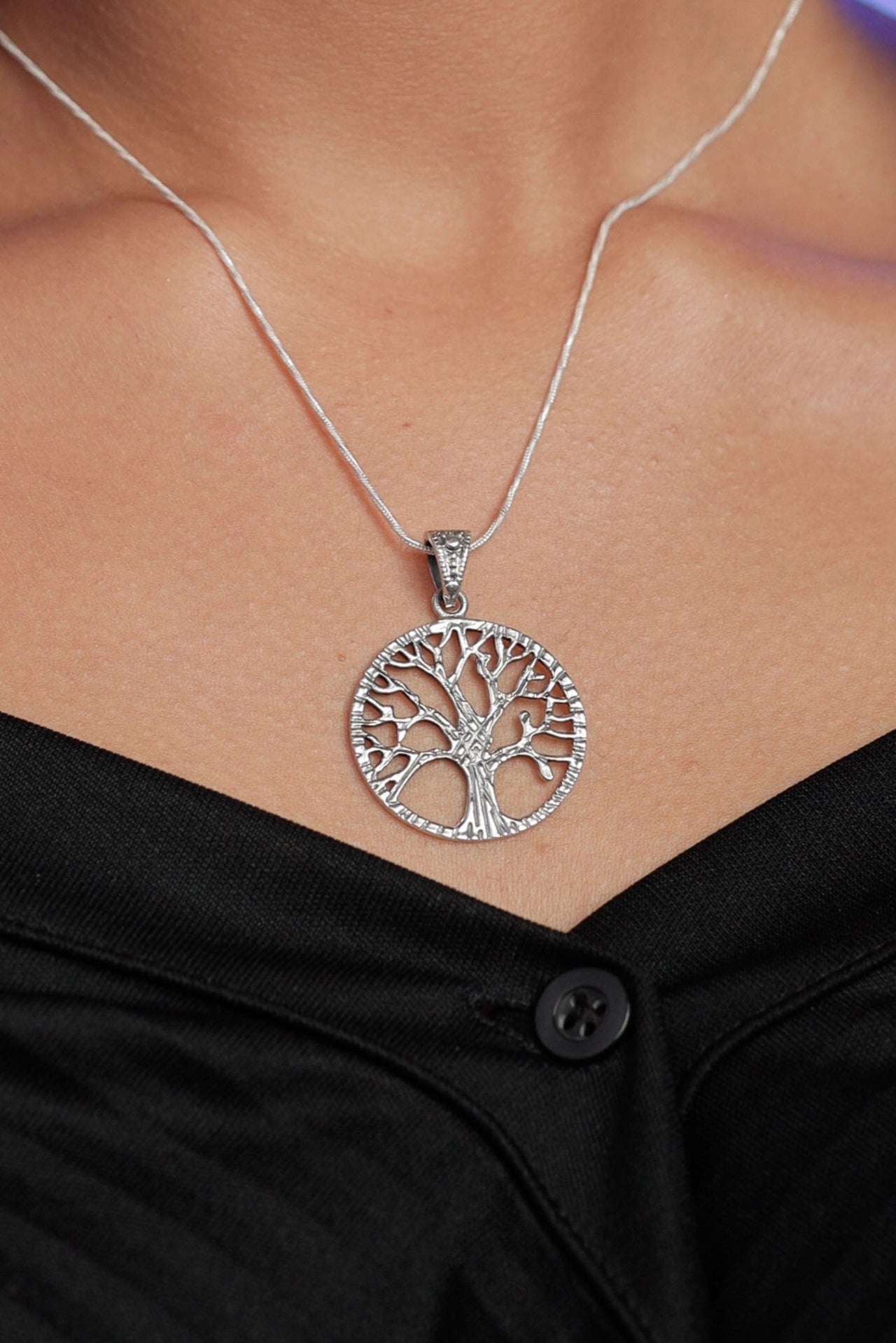 Tree of Life Silver Pendant – Parman